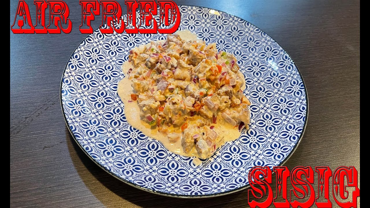 Air Fryer Recipe | Sisig Liempo - YouTube
