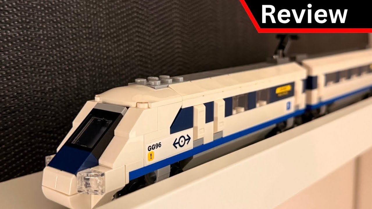An Affordable Train with Potential | LEGO Creator High-Speed Train ...