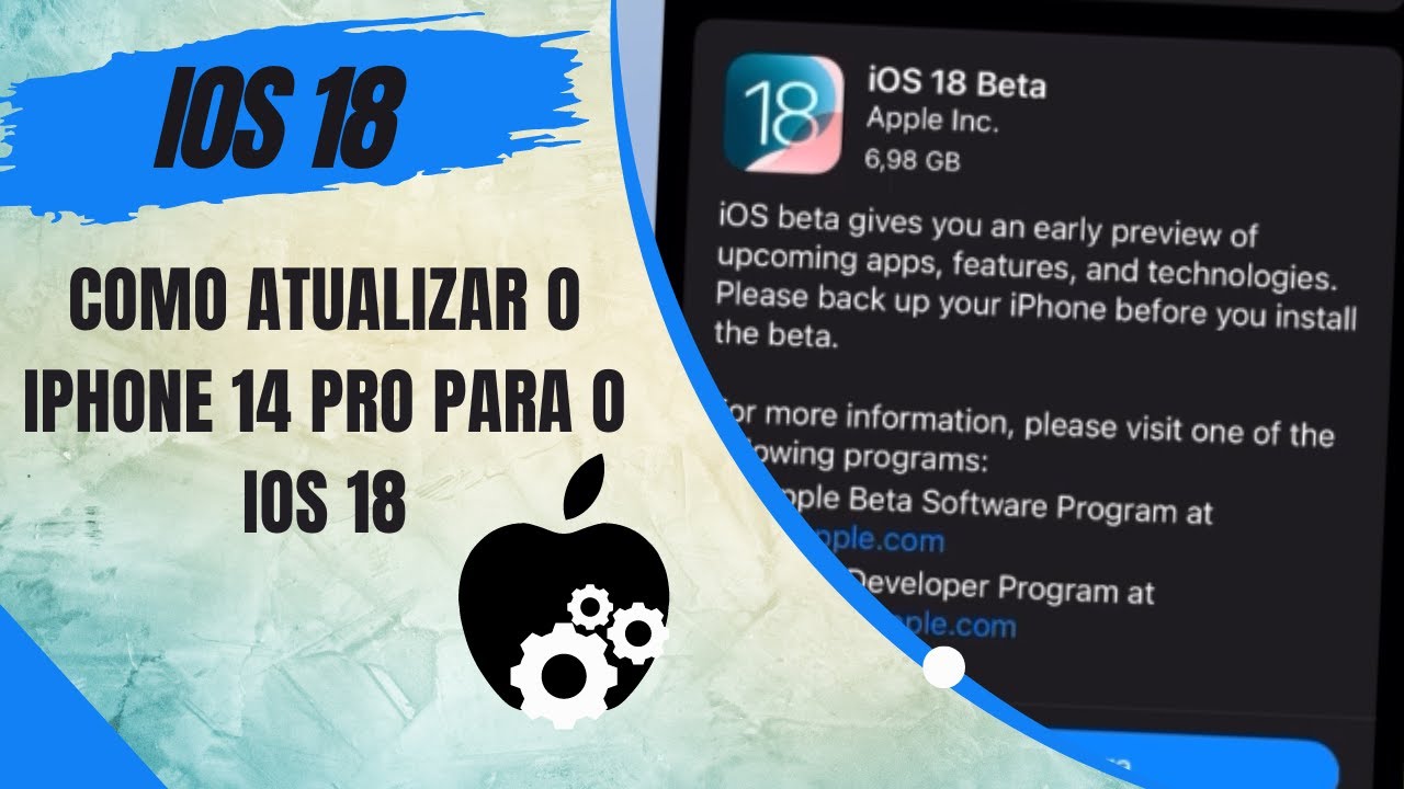 Como atualizar o iPhone 14 Pro para o iOS 18 - YouTube