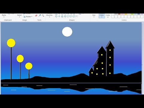 How to draw on Ms paint 🎨| Ms drawing - YouTube