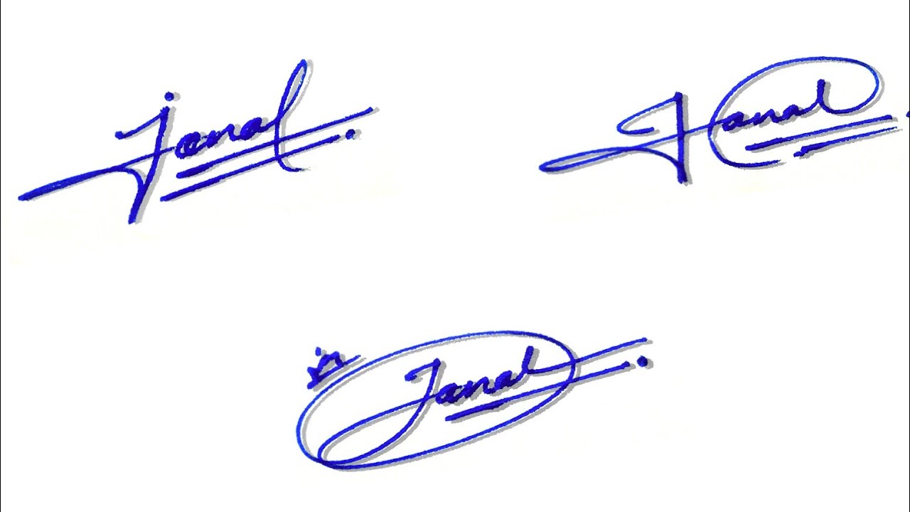Sign your name with me | Jonal name stylish signatures | J signature ...