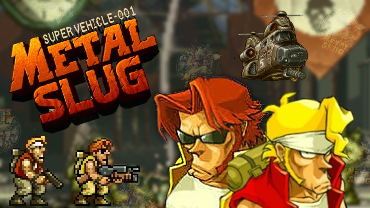 Metal slug Super vheiculos 001 - General Donald Morden e seu exército ...