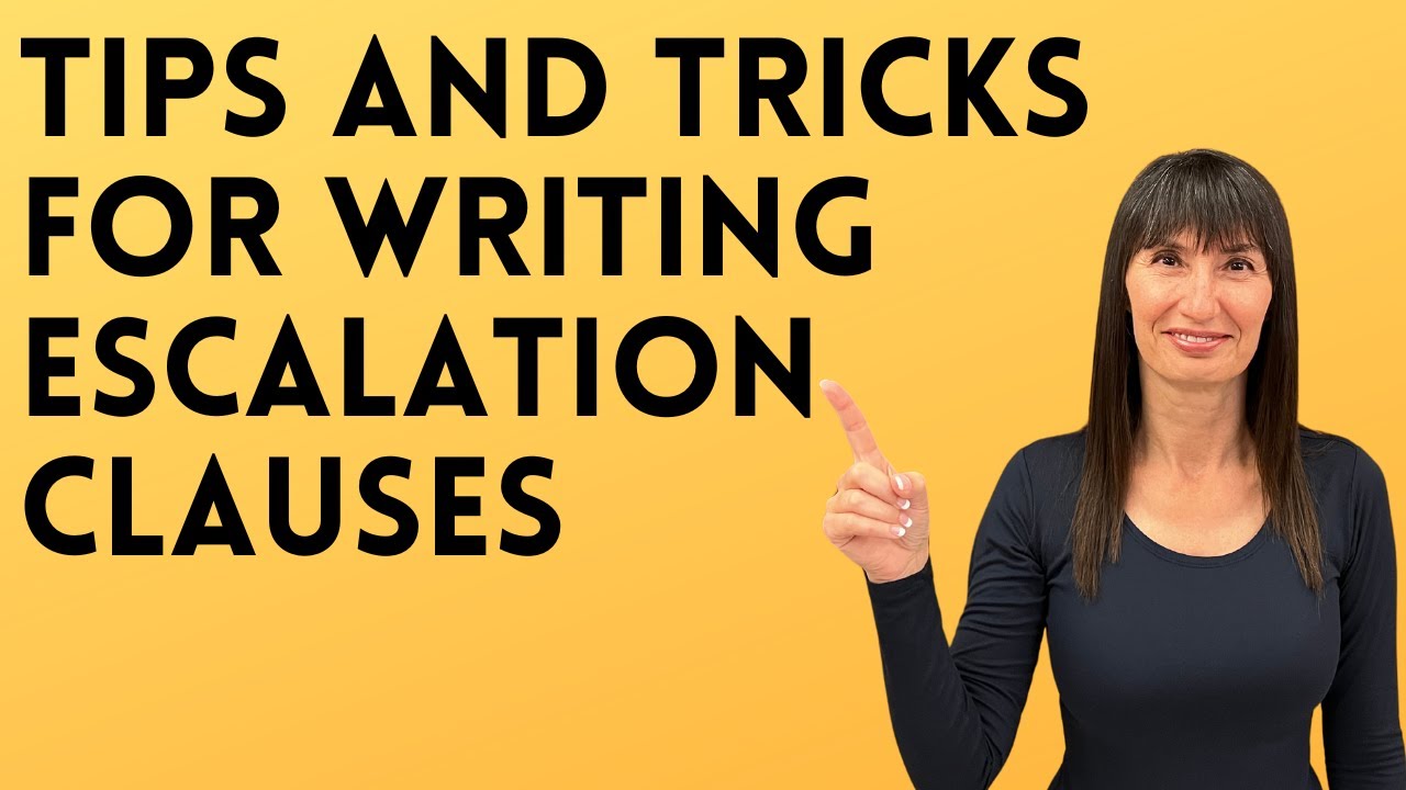 What is an Escalation Clause? Tips and Tricks for WINNING the Bid ...