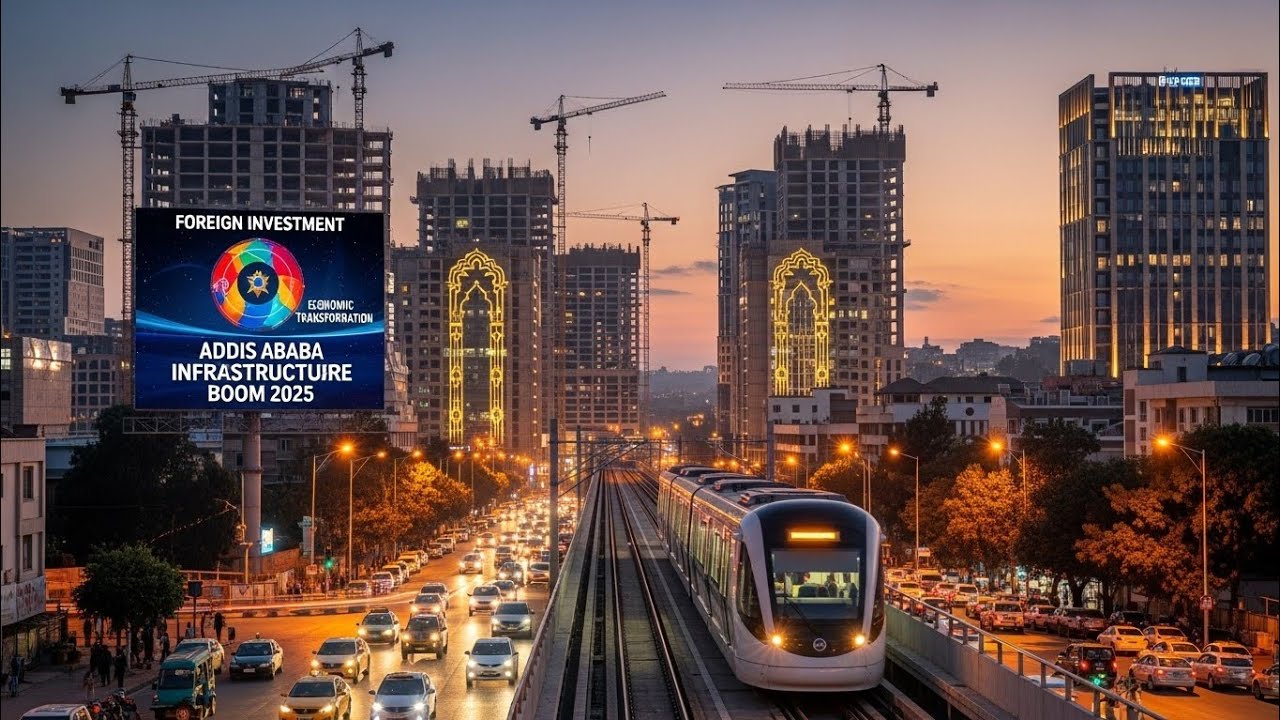 Addis Ababa Infrastructure Boom 2025: Foreign Investment, LRT ...