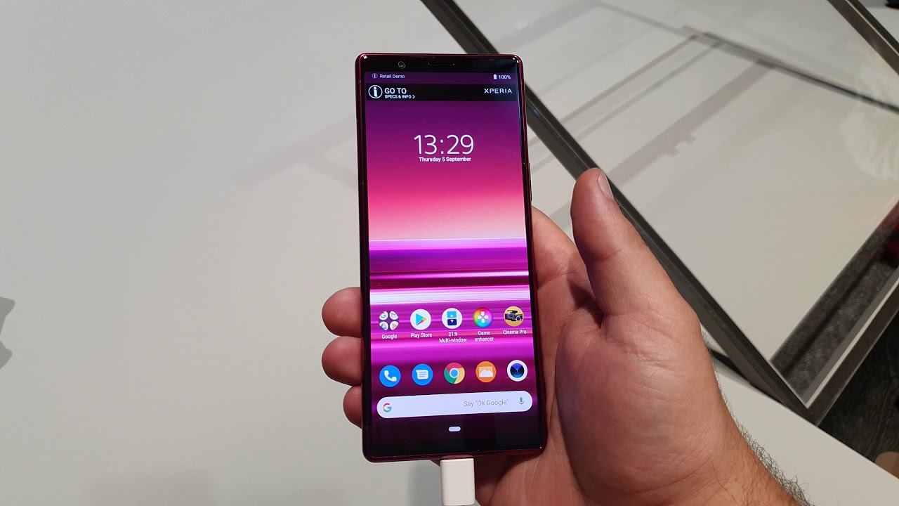 Sony Xperia 5 Hands on @IFA 2019 - YouTube