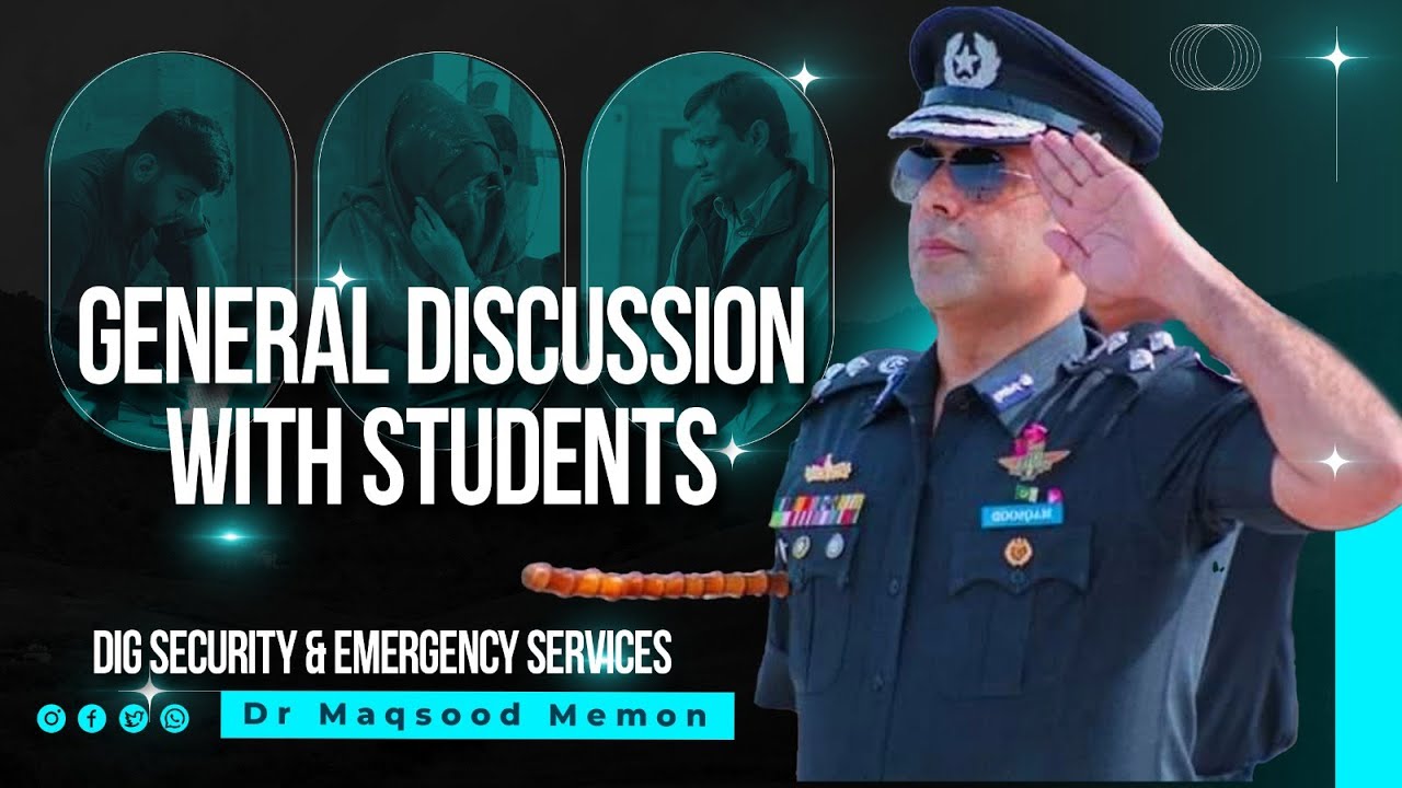 "Insights into Public Policy: Guest Speaker Session with DIG SSU ...
