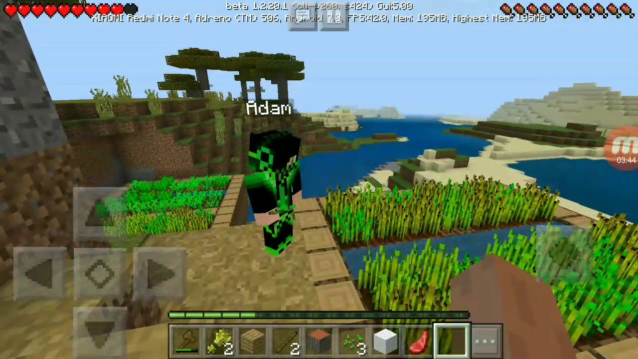 Minecraft survival dengan adam - YouTube