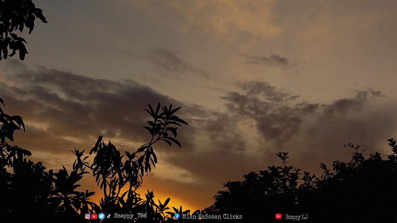 4K sunset timelapse by Redmi Note 9s | Wah Cantt - YouTube