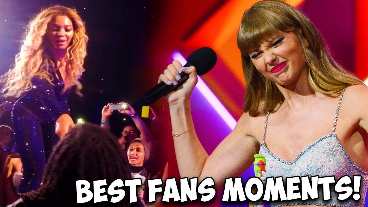 The Best Moments Of Fans On Stage! - YouTube