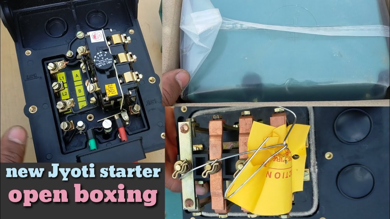 new JYOTI STARTER ki open boxing Jyoti starter open boxing - YouTube