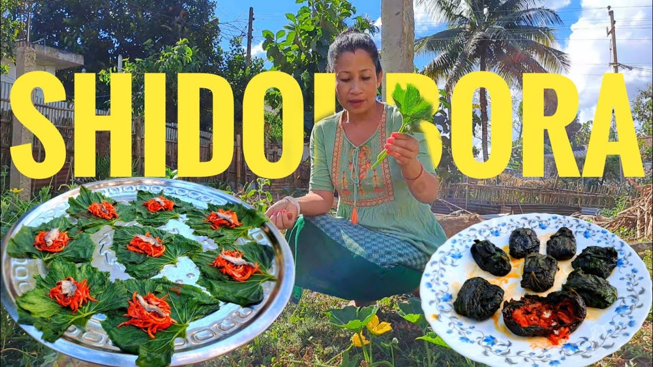 Shidol Bora Recipe | Fermented Dry Fish Wrap Fritters | Shidol Pocket ...