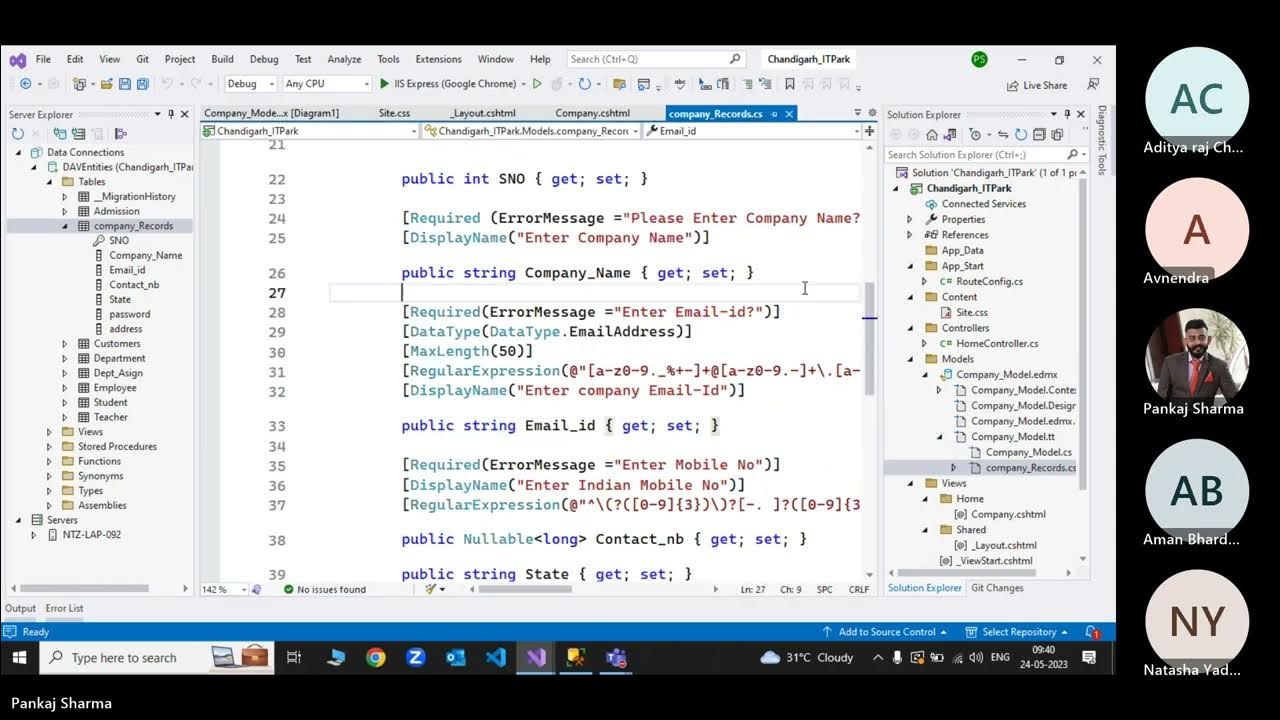Htmlhelpervalidation Part 2 Youtube