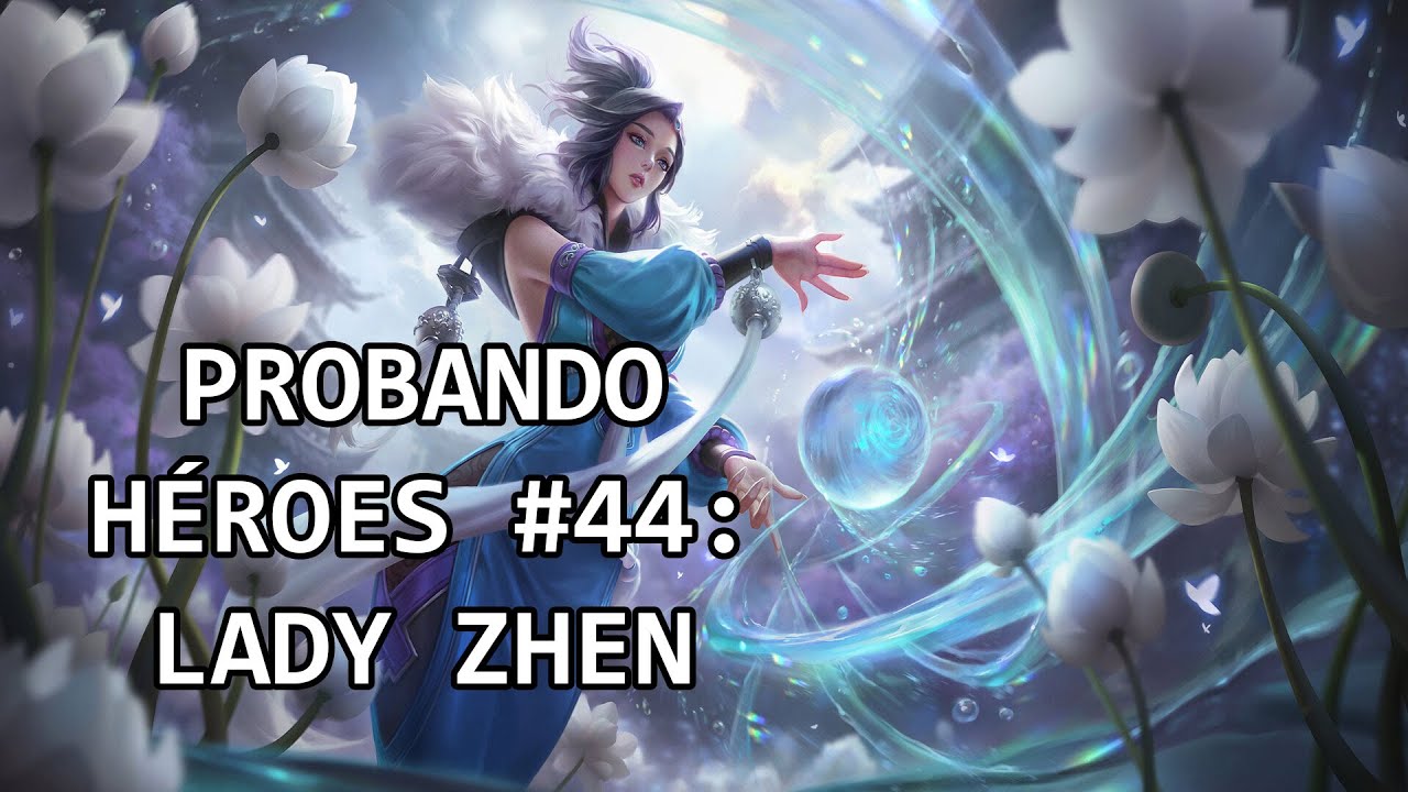 ¡PROBANDO HÉROES #44: Lady Zhen! (Azzen'Ka en AoV) Guía y Build - Honor ...