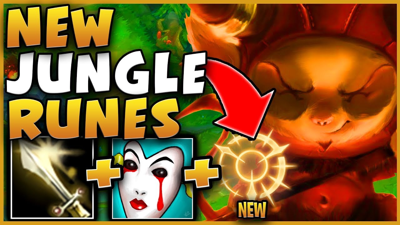 WOW!!! THESE NEW JUNGLE TEEMO RUNES ARE SO BROKEN!!! TRY THIS BEFORE ...