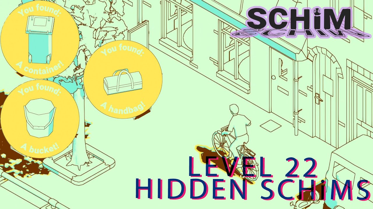 Where to find all secrets and hidden SCHiMs - SCHiM Level 22 - YouTube