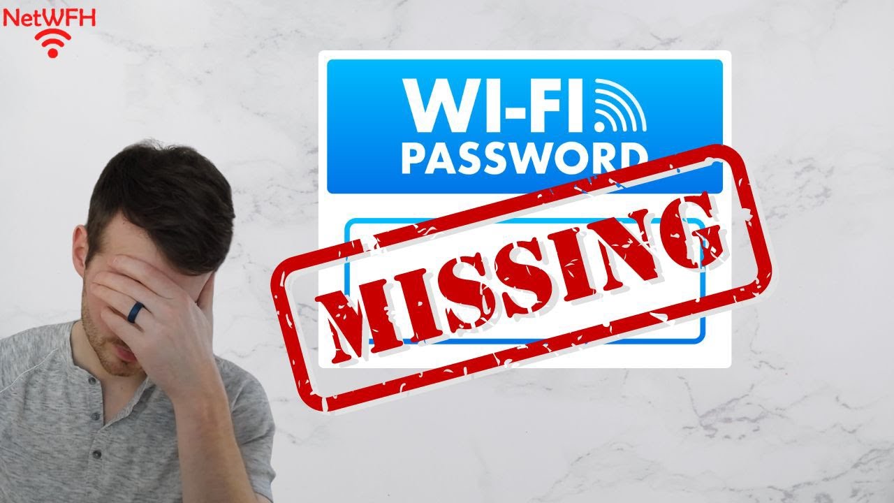 What to Do if You’ve Forgotten Your WiFi Password - EASY FIX - YouTube