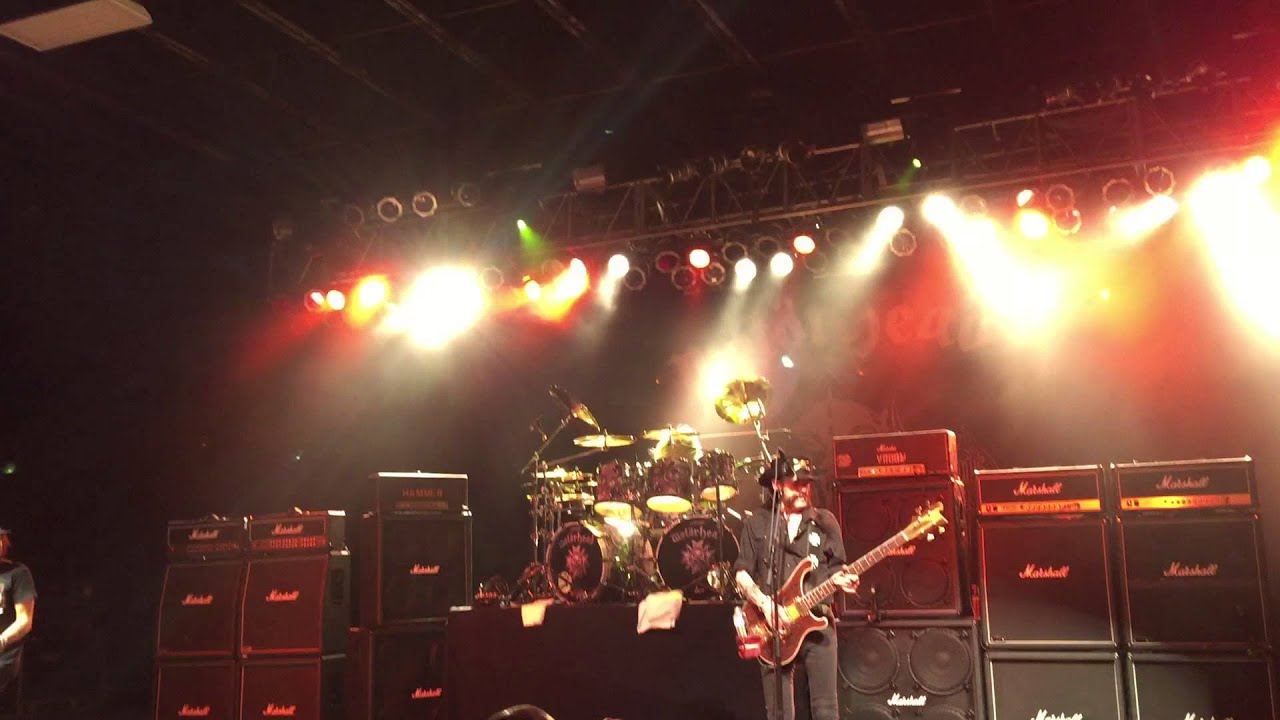 Motorhead - Bomber/ Stay Clean in Pompano Beach 09/26/15 - YouTube