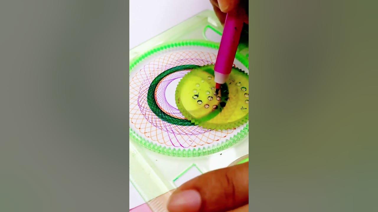 1 Minute SPIROGRAPH Hacks to Create AMAZING Kaleidoscope Art Now! - YouTube