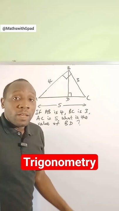 How to solve this GCSE question on Trigonometry. #trigonometry # ...