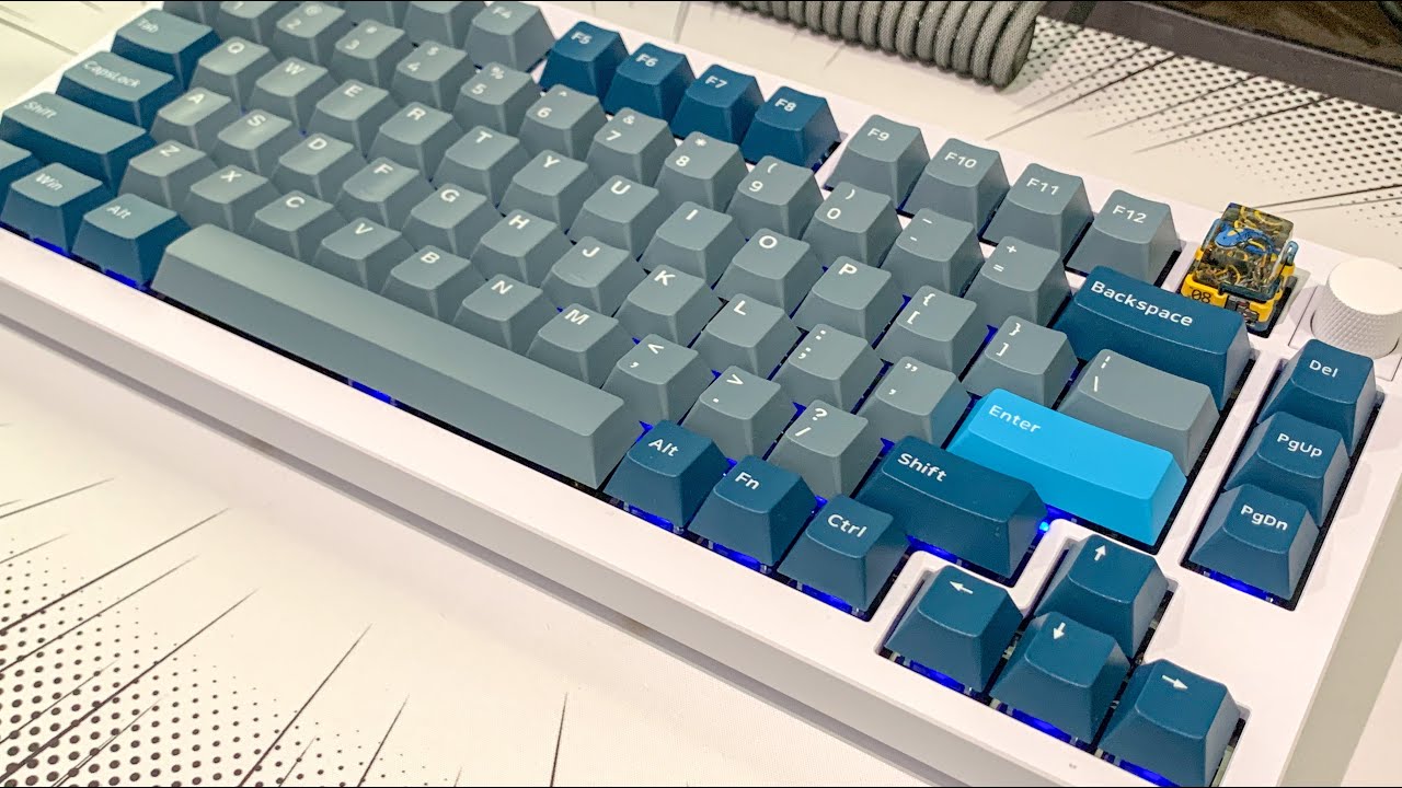 Keychron Q1 Knob Keyboard Build Part 3: The Mods - YouTube