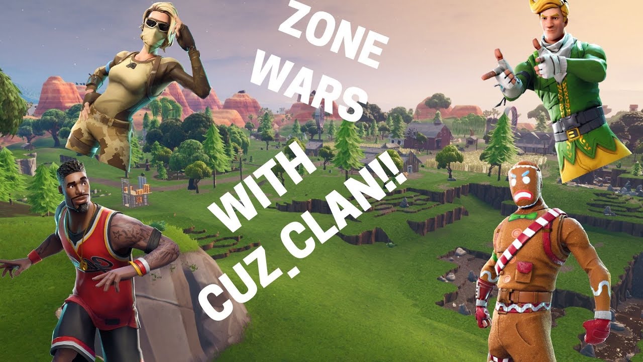 ZONE WARS WITH CUZ-CLAN - YouTube