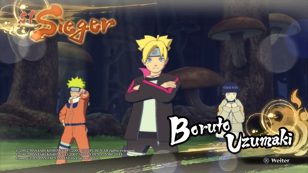 Naruto Storm 4 Boruto (PTS Naruto & PTS Hinata) vs. Sarada (PTS Sasuke ...