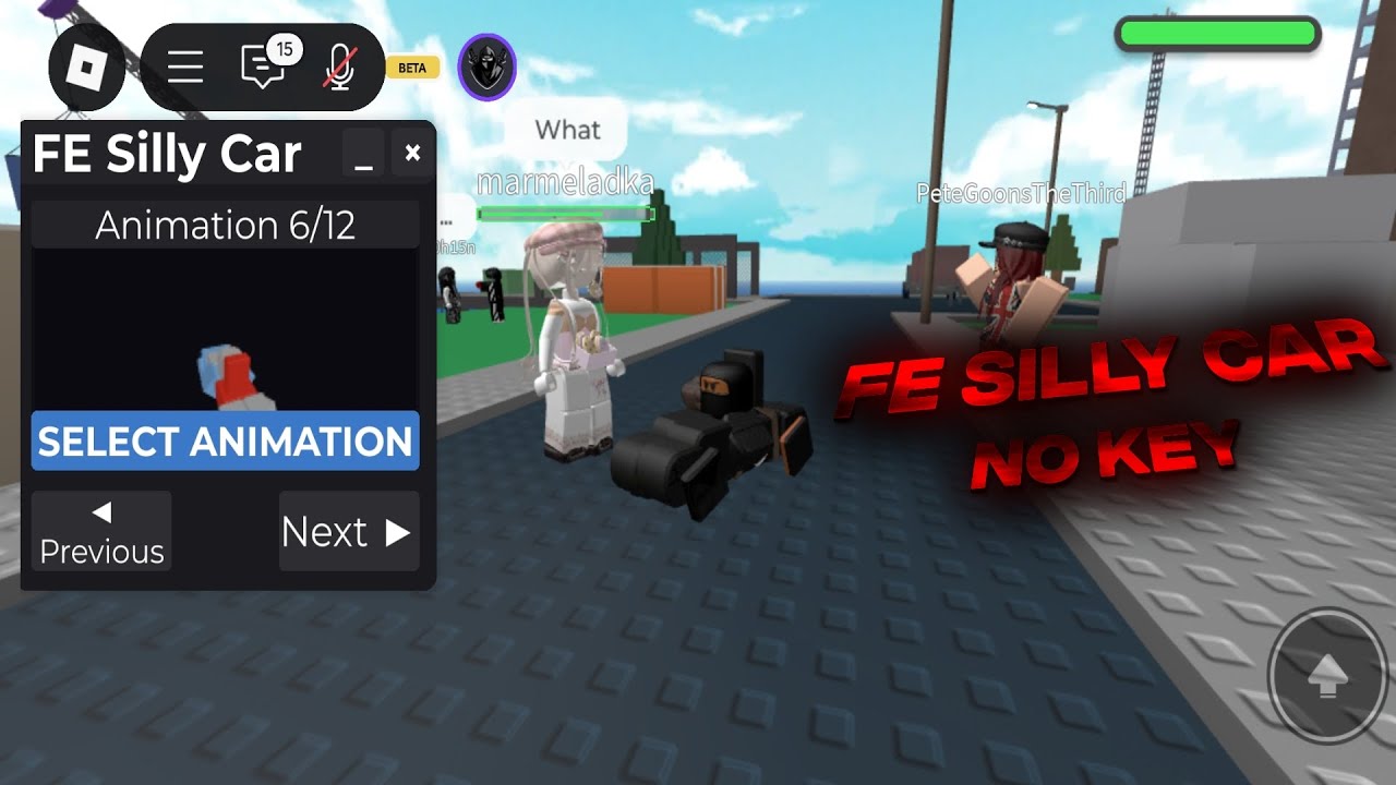FE Silly Car Emote | ROBLOX 0:41 | #script ,#1x1x1x1 #coolkid - YouTube