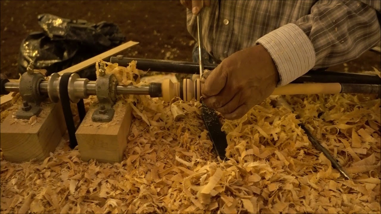 Making a molinillo - YouTube