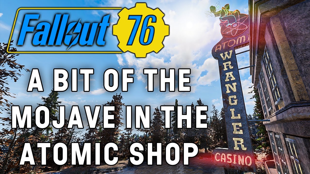 The Atomic Wrangler Is Now In Fallout 76 | Atomic Shop Review - YouTube