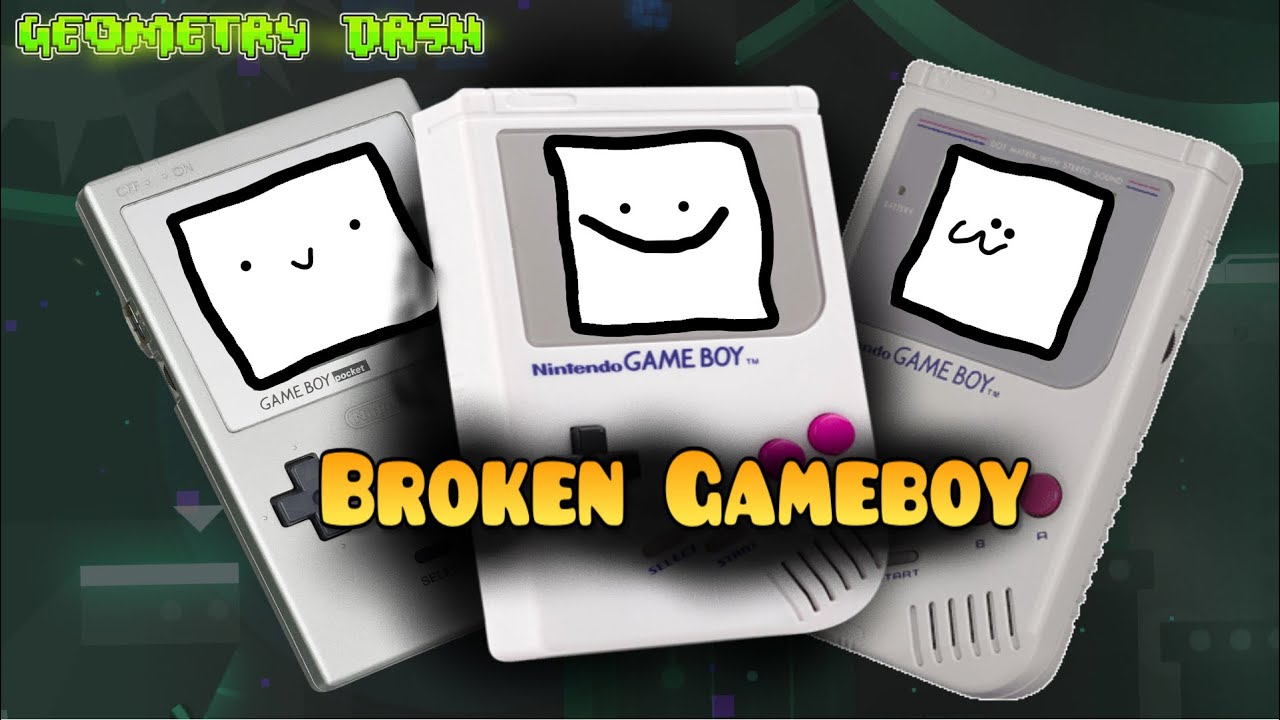 I beat it 3 times? Broken Gameboy by TheCheeseNugget | Easy Demon | Geometry Dash | - YouTube