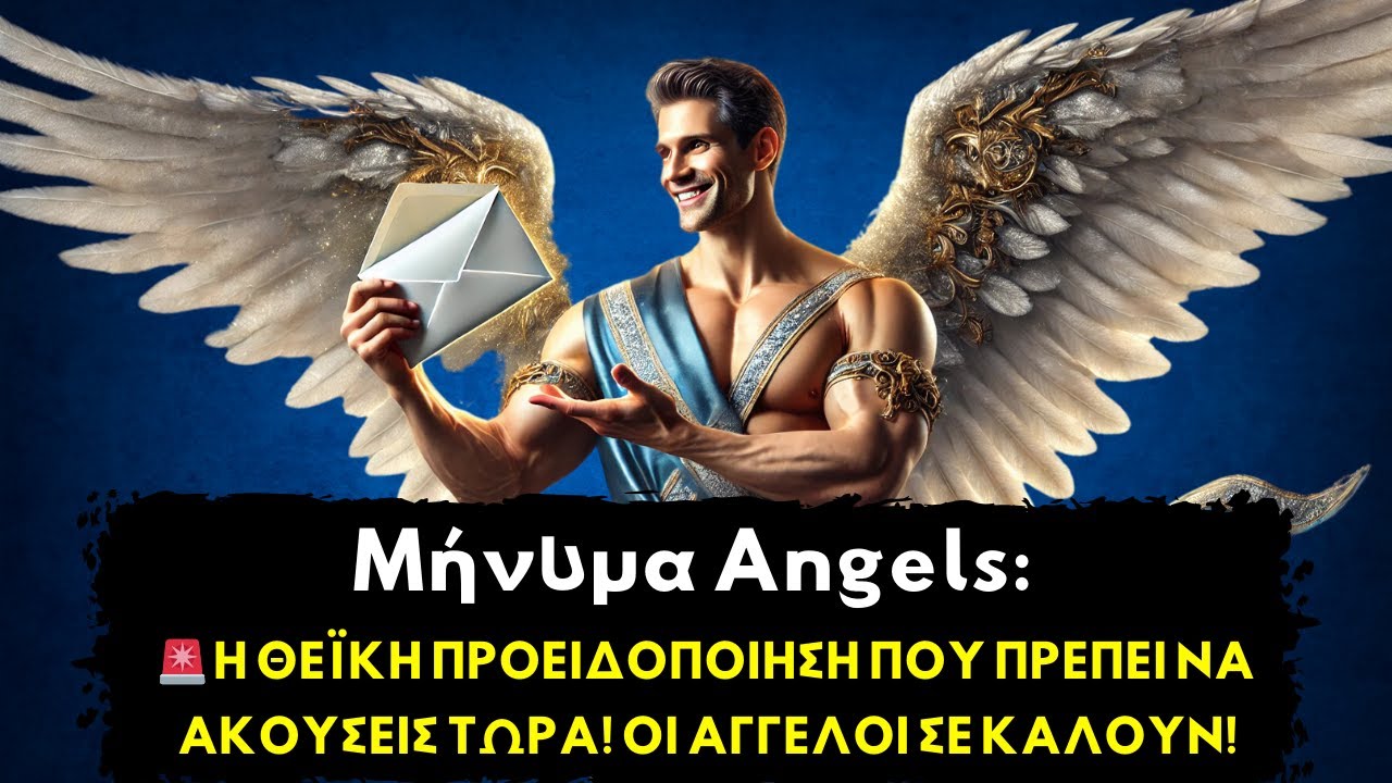 🚨 Η ΘΕΪΚΗ ΠΡΟΕΙΔΟΠΟΙΗΣΗ ΠΟΥ ΠΡΕΠΕΙ ΝΑ ΑΚΟΥΣΕΙΣ ΤΩΡΑ! ΟΙ ΑΓΓΕΛΟΙ ΣΕ ...