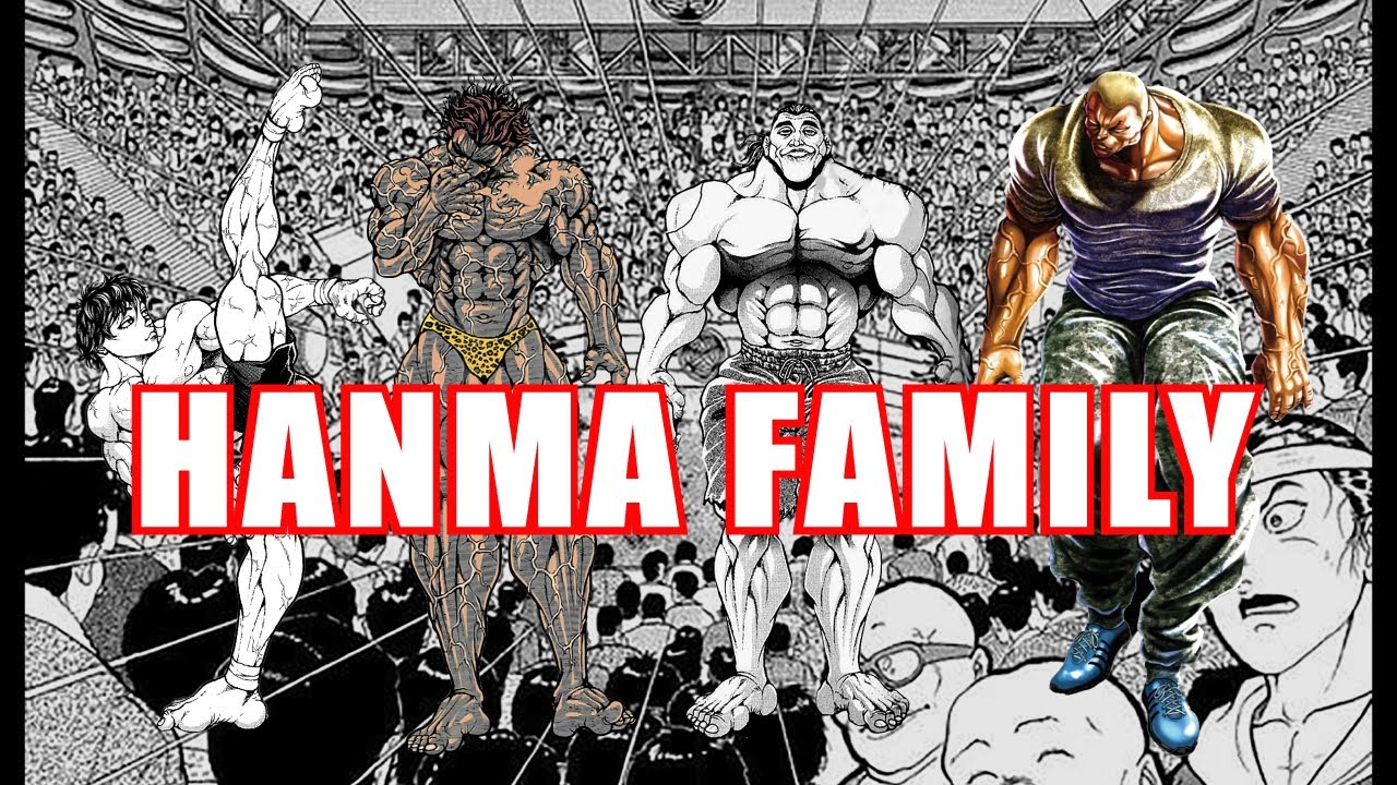The Hanma Family (Anime/Manga Edit) - Baki Animation #baki #yujirohanma ...