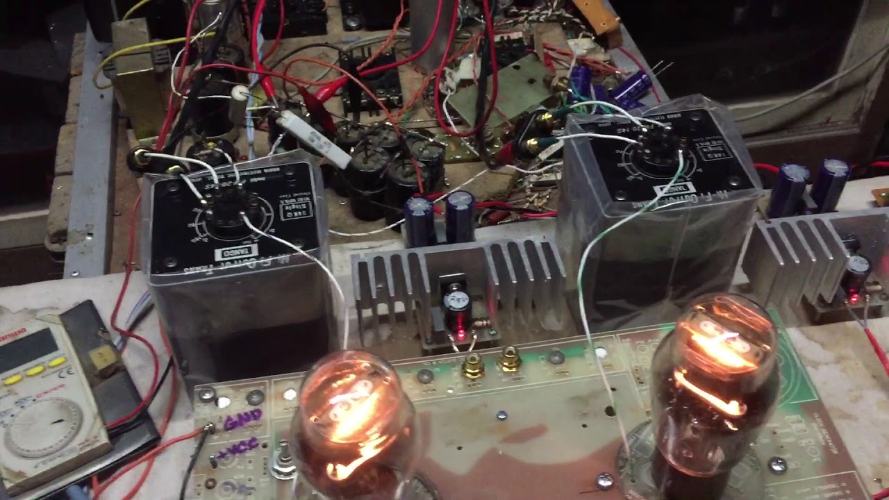 Test Tube Amp c3g+801A Tango I - YouTube