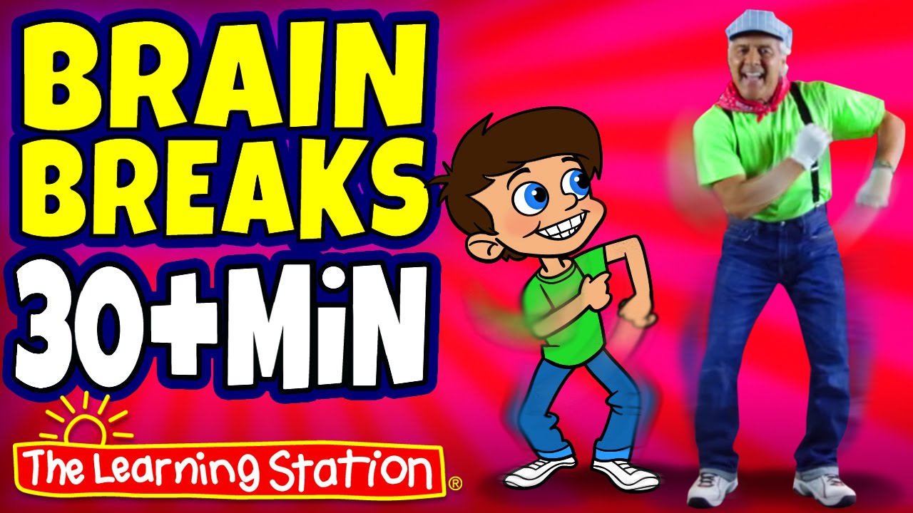 Boom Chicka Boom ♫ Brain Breaks Playlist for Children ♫ Action Songs ...