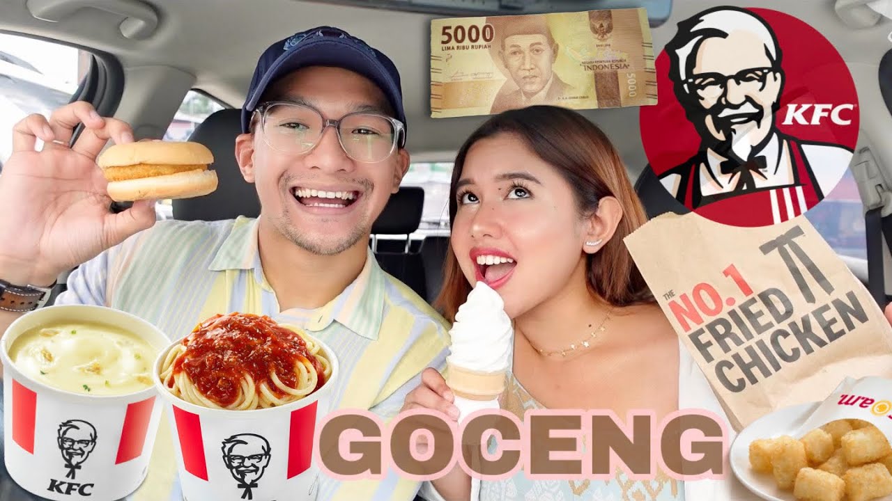 DRIVE THRU SEMUA MENU KFC GOCENG!! EKSPERIMEN SPAGHETTI +CREAM SOUP ...