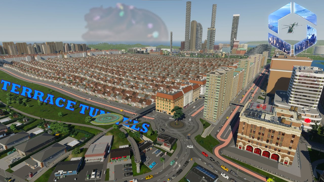 Using Old Victorian Tunnels to Fix Traffic in Cities Skylines 2 | Split ...