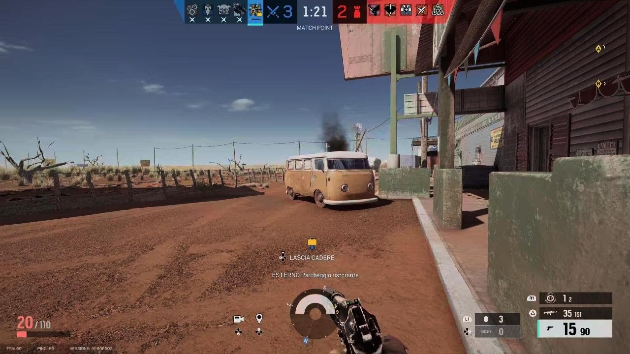 Rainbow Six Siege 1v5 - YouTube