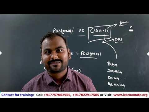 [English] Postgresql vs Oracle | Which Database is good for a career ? | Learnomate Technologies ...