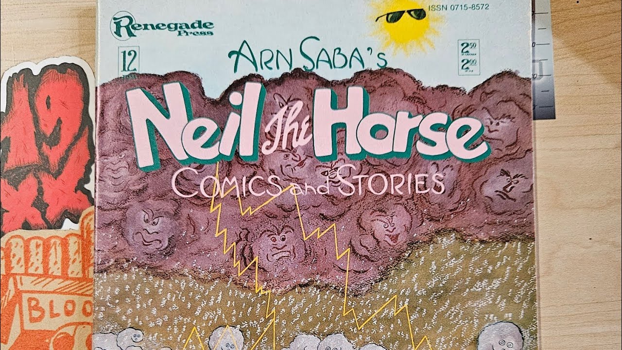 Reviewing the 1985 comic book Neil the horse and other comic stories ...