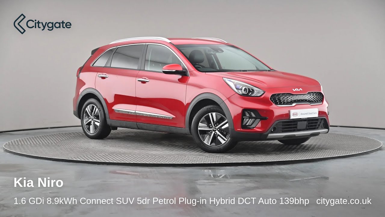 Kia Niro - 1.6 GDi 8.9kWh Connect SUV 5dr Petrol Plug-in Hybrid DCT Auto 139bhp - Citygate Kia ...