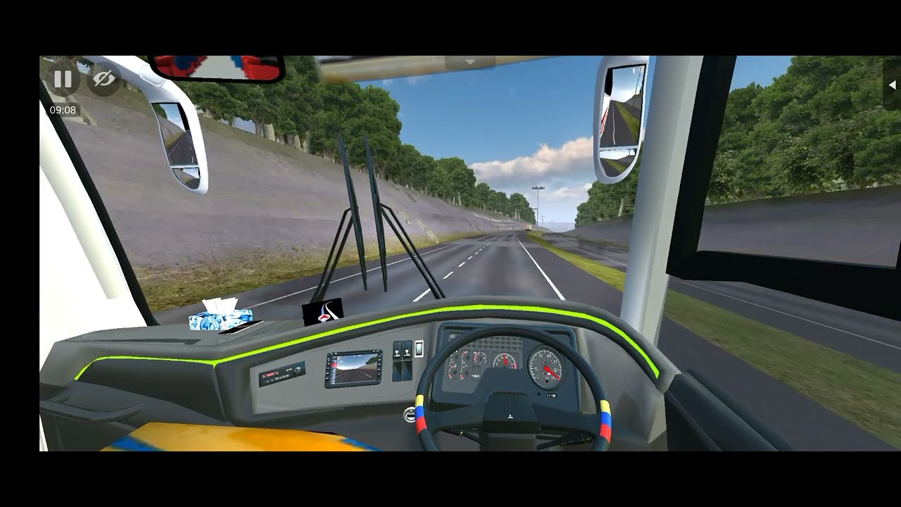 Rainy Day Ride in Hanif Bus Game: A Unique Experience - YouTube