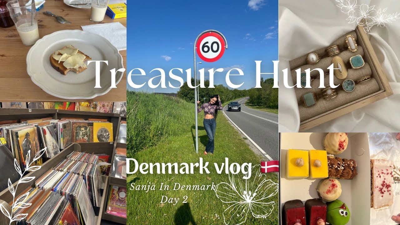 Treasure Hunt🇩🇰|Shopping|Food|Day 2|Denmark Tour| මම හොයපු දේවල්ම මට ...
