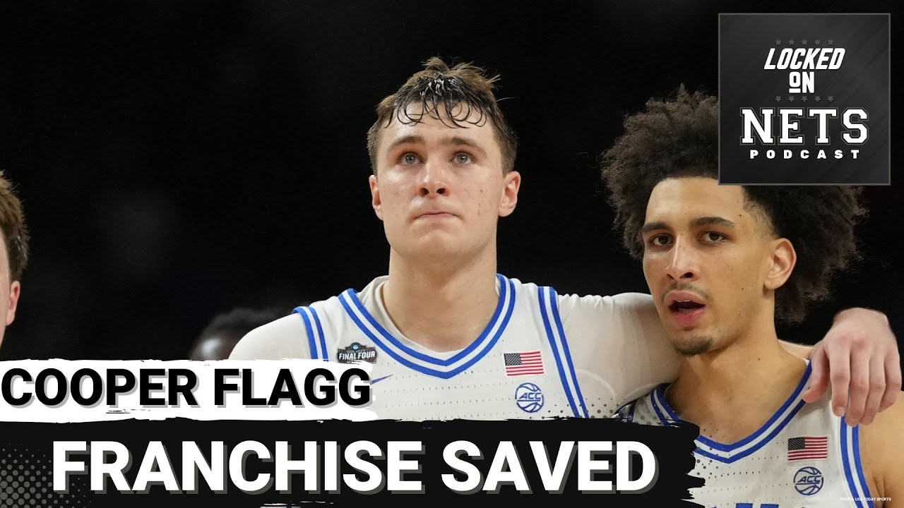 Cooper Flagg Drafted by the Nets! What landing the #1 overall pick ...