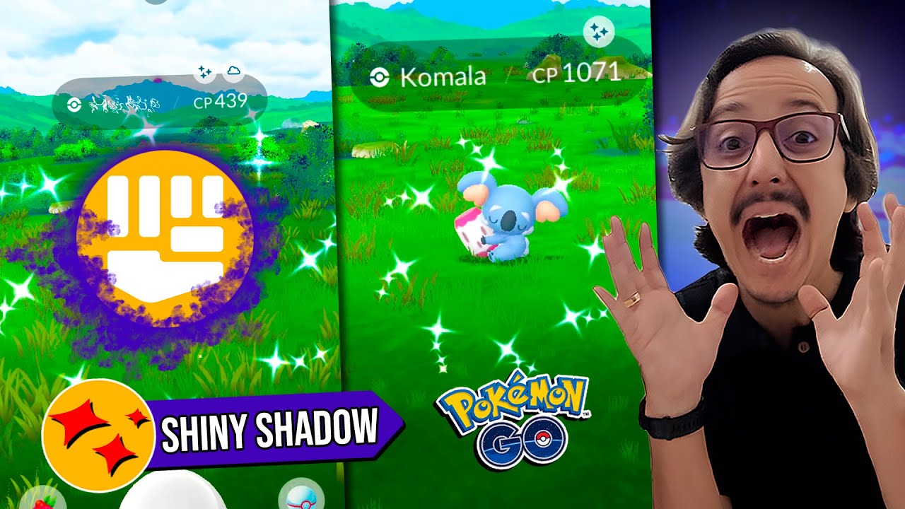 UMA em 1 MILHÃO! Essa FOI Minha SORTE ao Pegar o SHINY do KOMALA! Shiny ...
