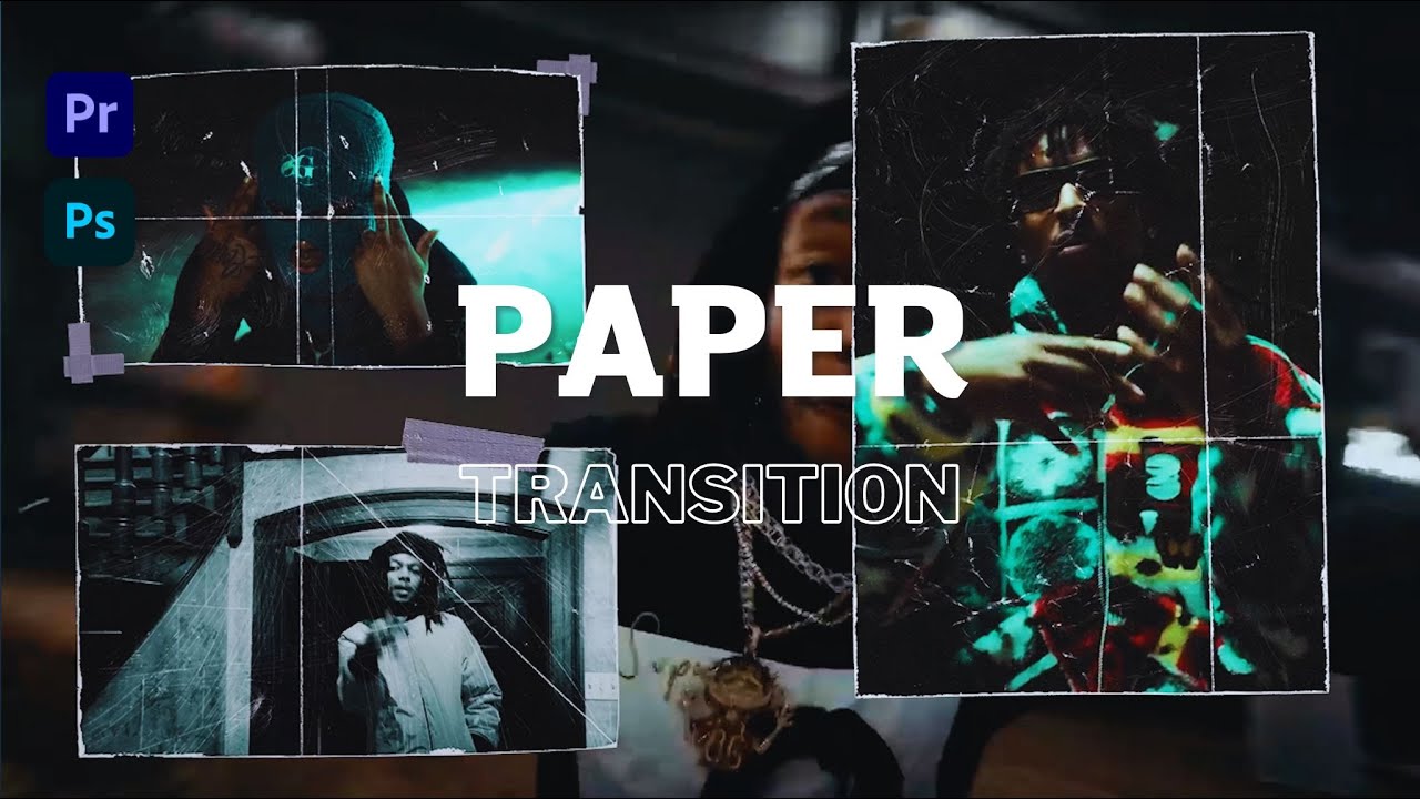Эффект Коллажирование в Premiere Pro | paper transition - YouTube