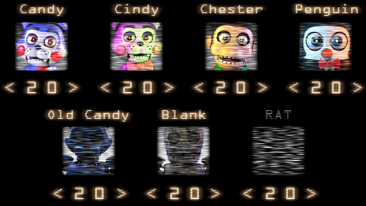 Five Nights at Candy's 1 Custom Night 7/20 (Completado) Parte 4 - YouTube