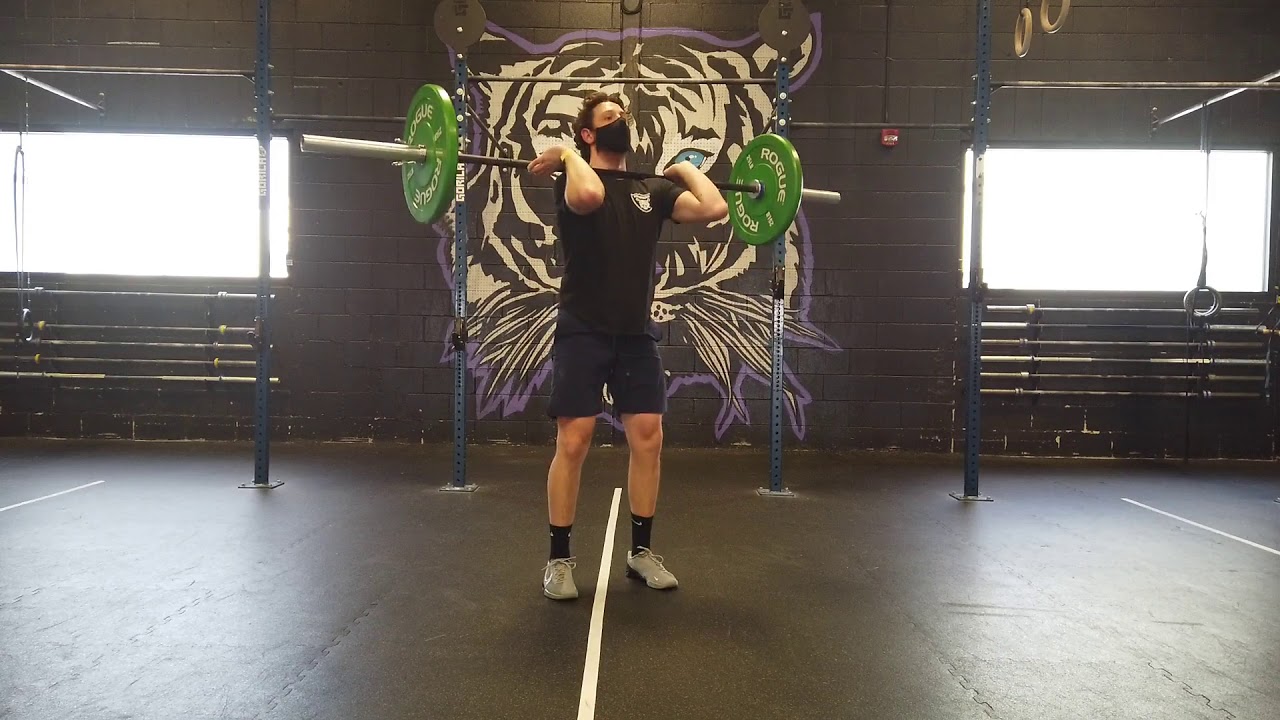 Barbell High Hang Squat Clean - YouTube