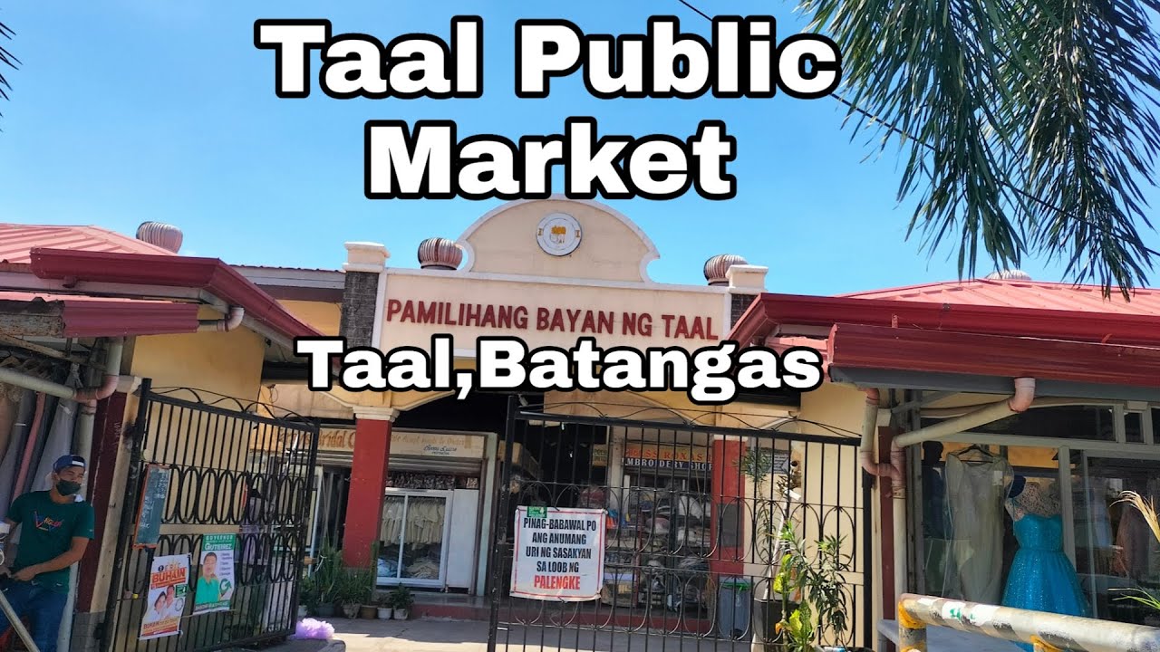 Taal Public Market - YouTube