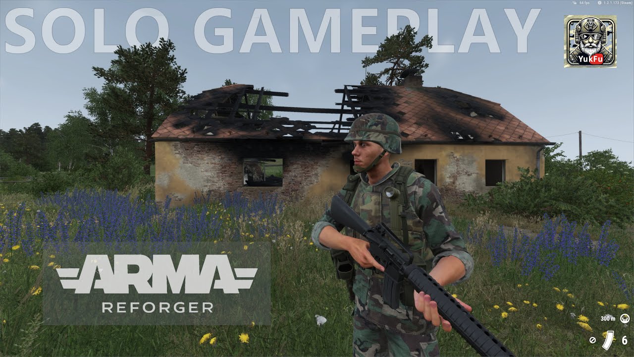 ARMA Reforger Gameplay - Clearing Military Area Combat Ops on Arland ...