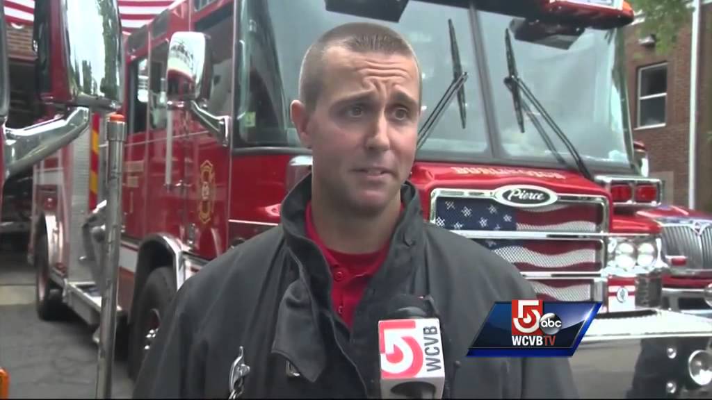 Young boy with brain tumor named honorary firefighter - YouTube